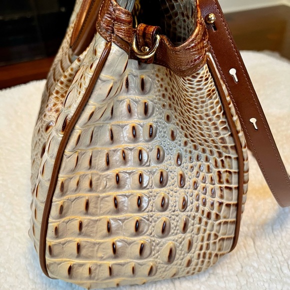 Brahmin | Accessories | Brahmin Elisa Tri Color Hobo Satchel | Poshmark